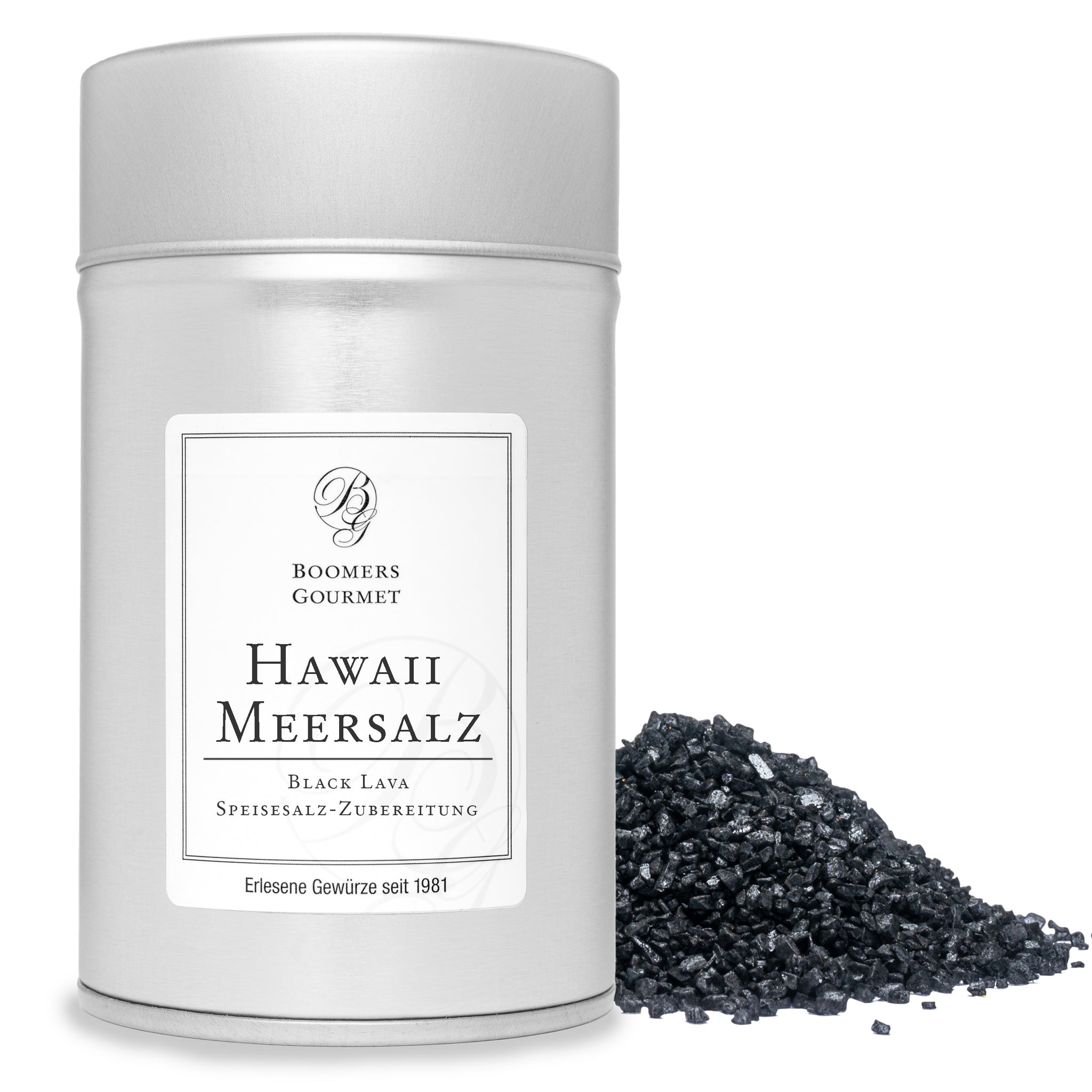 Hawaii Meersalz "Black Lava" – exotisch & intensiv